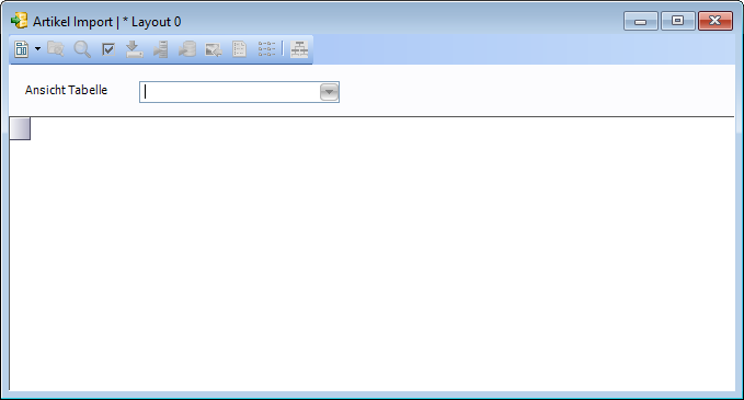Artikel Import (TaskCenter)